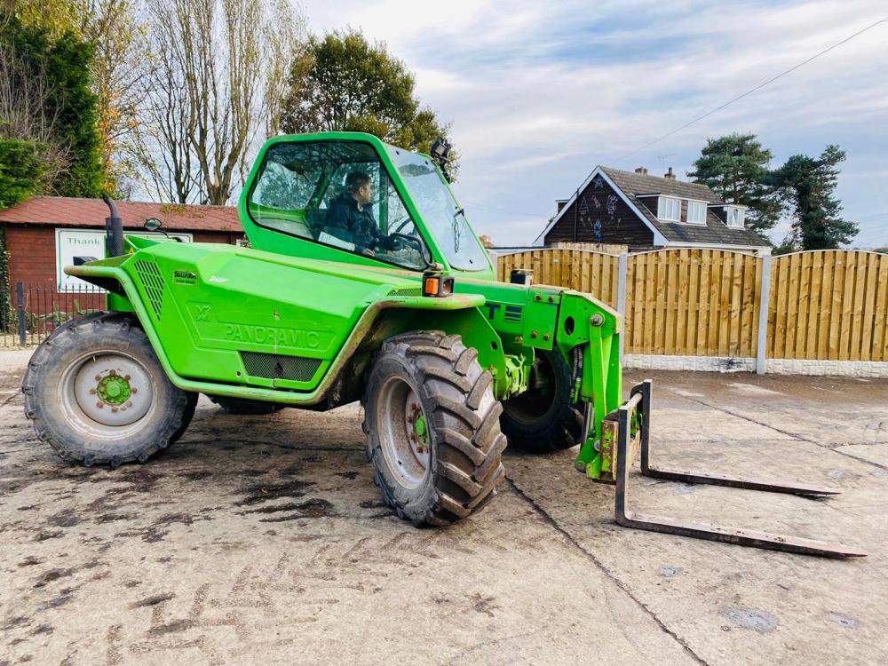 MERLO P28.7KT TURBO TELEHANDLER * AG SPEC 7 METER REACH * C/W PICK UP HITCH