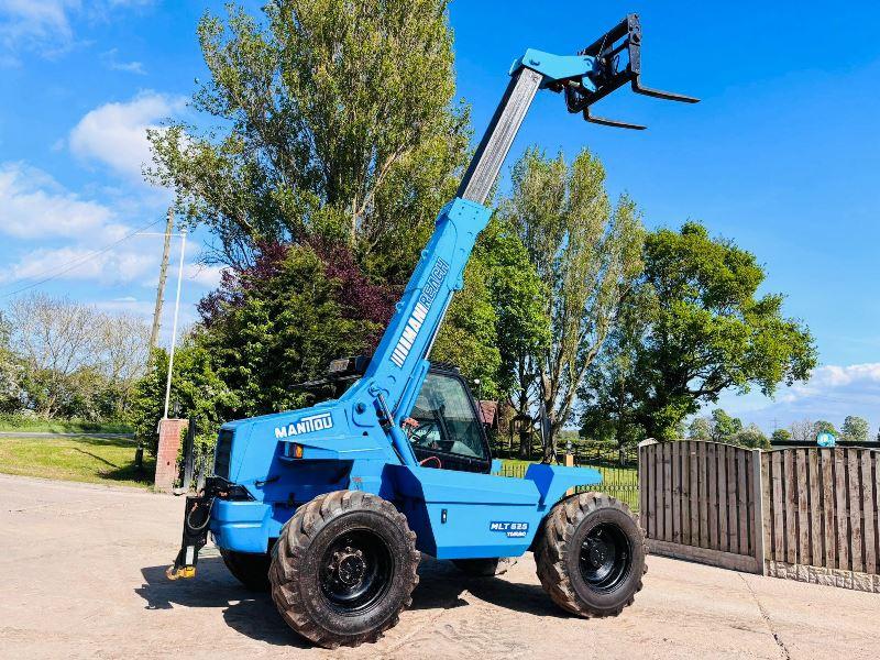 MANITOU MLT628 TELEHANDLER *AG-SPEC* C/W PICK UP HITCH *VIDEO*