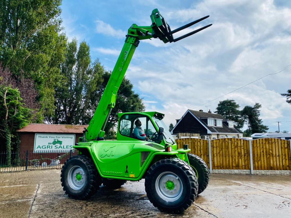 MERLO P40.7 TURBO TELEHANDLER ( YEAR 2009 ) C/W PICK UP HITCH