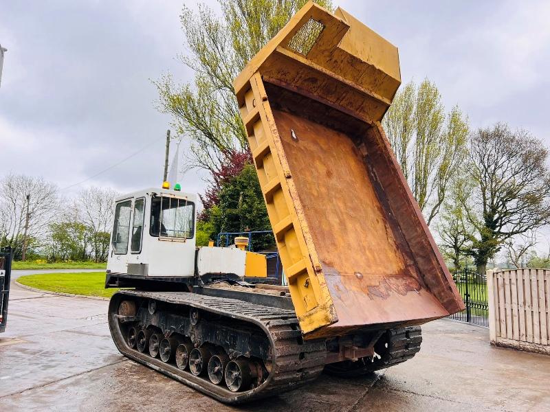 YANMAR C120R TRACKED DUMPER C/W AC CABIN *VIDEO*