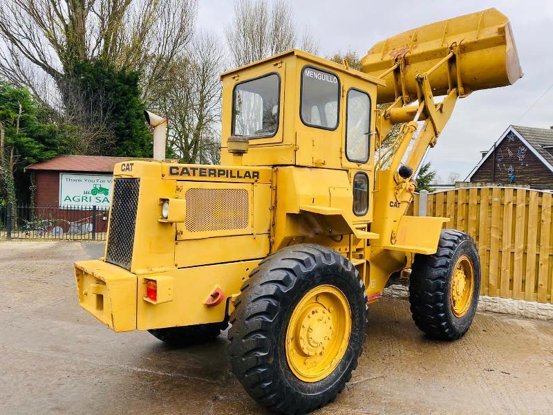 CATERPILLAR 910 4WD LOADING SHOVEL C/W BUCKET