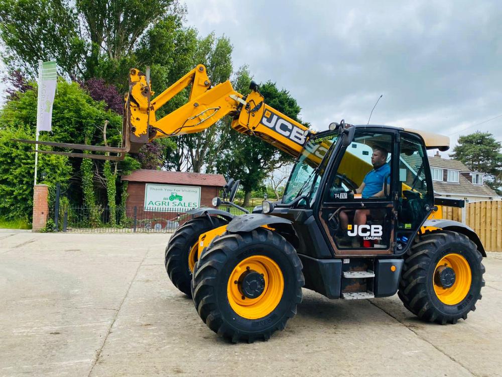 JCB 536-60AGRI-PLUS TELEHANDLER * AG-SPEC , YEAR 2016 * C/W PICK UP HITCH
