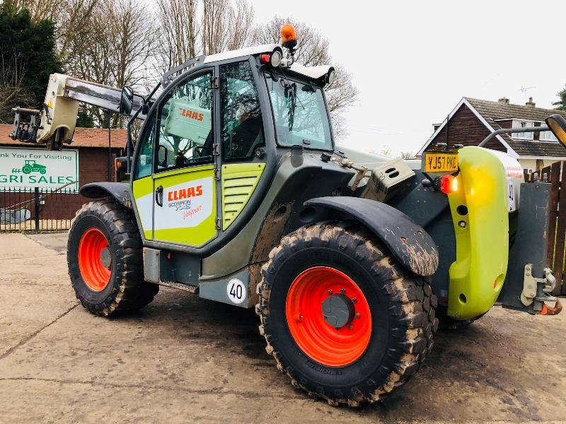 CLAAS SCORPION 7045 TURBO TELEHANDLER C/W PICK UP HITCH ** FARM SPEC