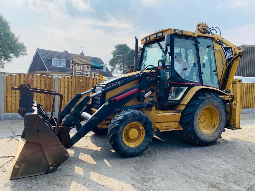 CATERPILLAR 428D BACK HOE DIGGER * YEAR 2004
