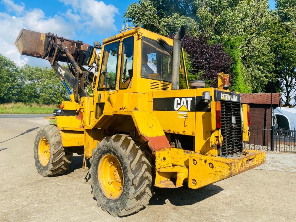 CATERPILLAR IIT14B 4WD LOADING SHOVEL C/W REVERSE CAMERA