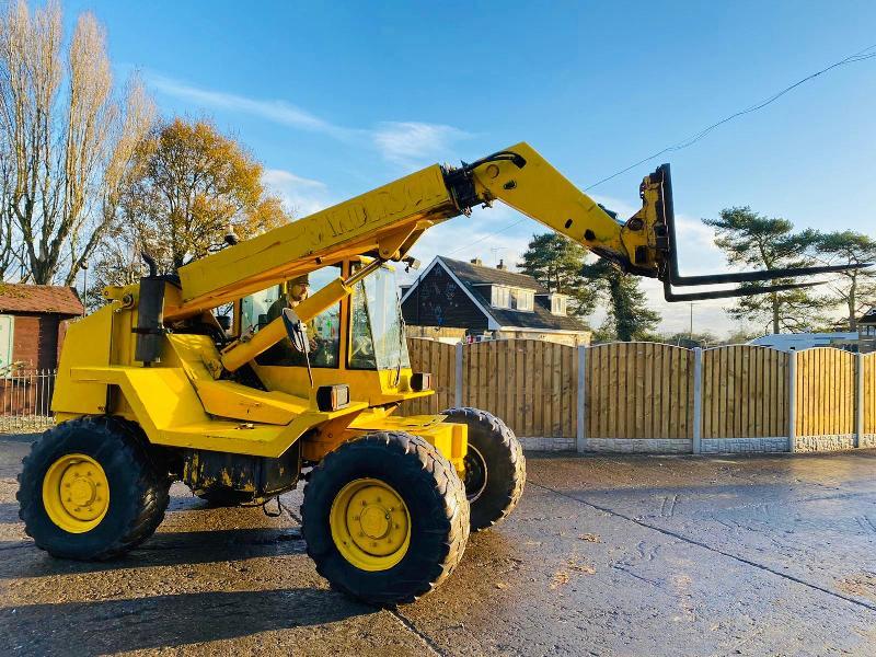 SANDERSON 726 TELEHANDLER * AG-SPEC * C/W SOLO CONTROLS & PICK UP HITCH