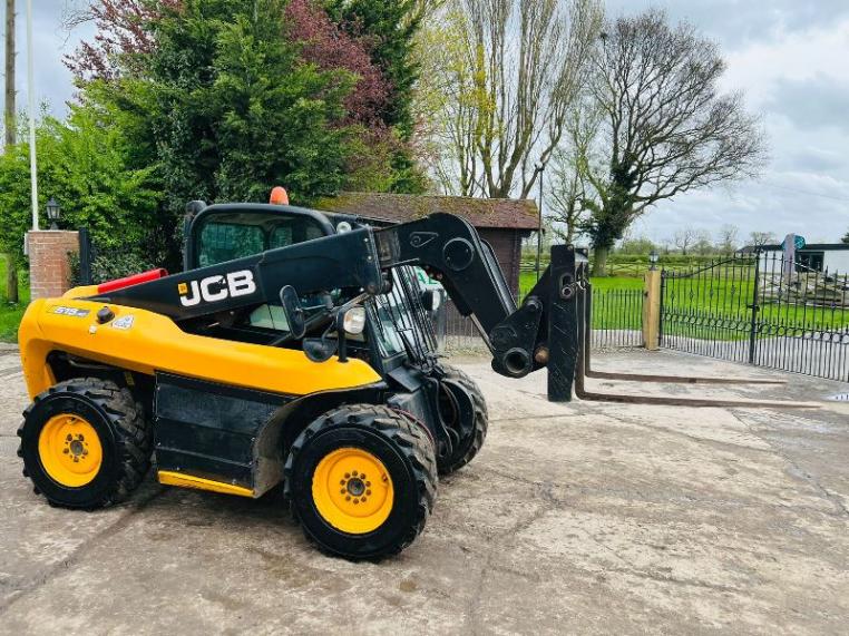 JCB 515-40 4WD TELEHANDLER *ROAD REGISTERED* C/W PALLET TINES *VIDEO*