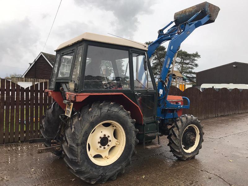 ZETOR 6045 4WD TRACTOR C/W TANCO LOADER & BUCKET