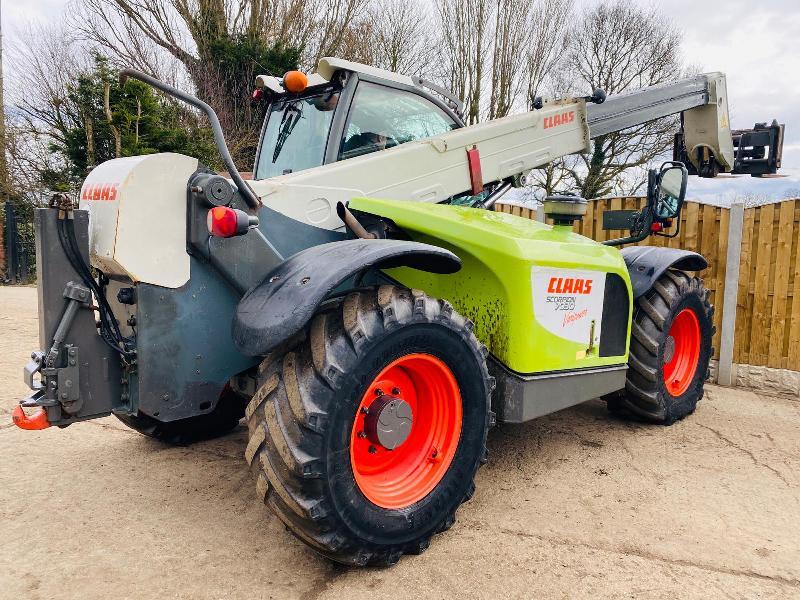 CLAAS SCORPION 7030 VARIPOWER TELEHANDLER * ROAD REG 10 PLATE , 7 METER ...