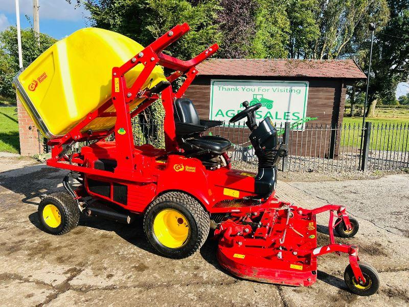 GIANNI FERRARI PG280 DW RIDE ON MOWER * YEAR 2018 , ONLY 424 HOURS
