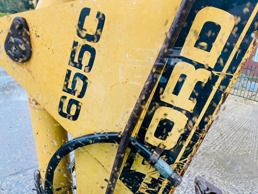 FORD 655C 4WD BACK HOE DIGGER C/W FRONT & REAR QUICK HITCH