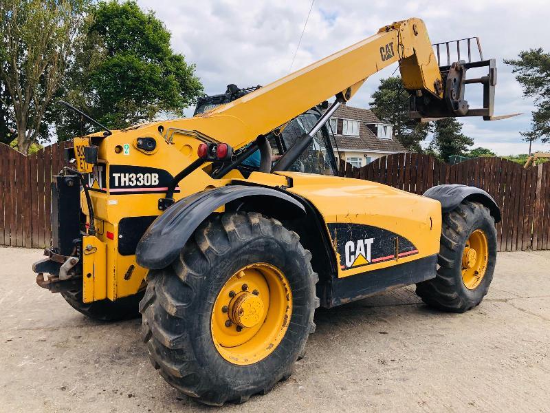 CATERPILLAR TH330B TELEHANDLER C/W PUH & PALLET TINES
