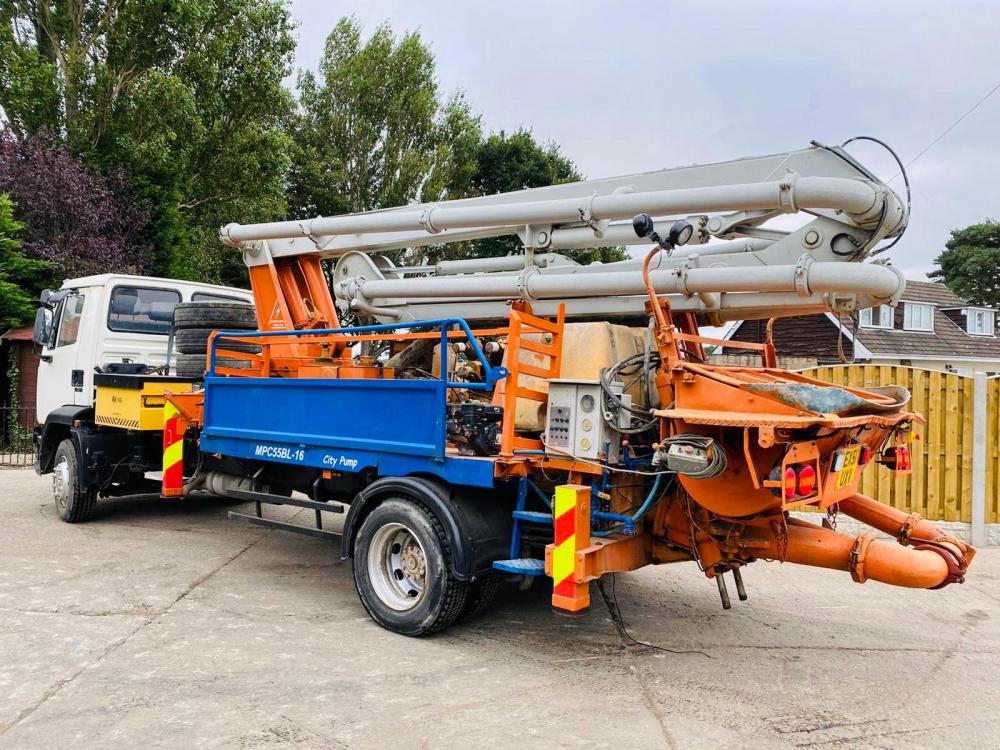 DAF FA55-160 13 4X2 CONCRETE PUMP / CITY PUMP LORRY