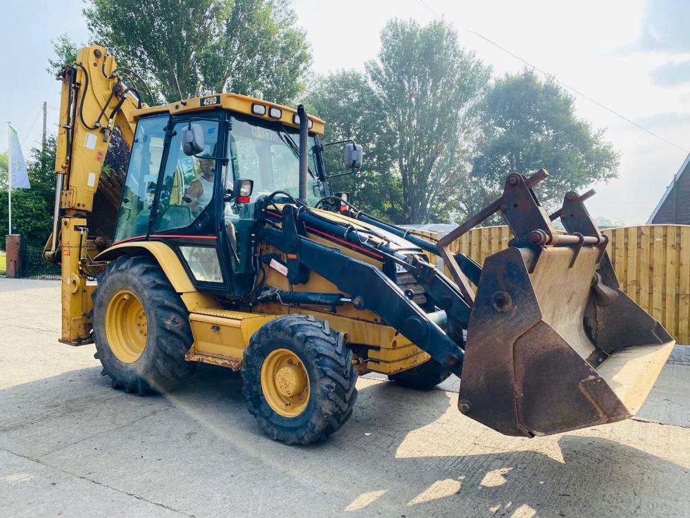 CATERPILLAR 428D BACK HOE DIGGER * YEAR 2004