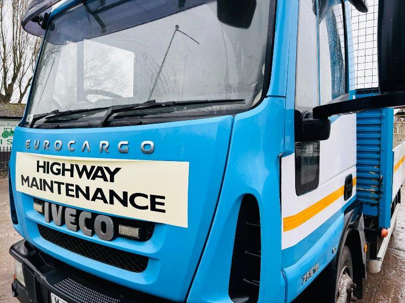IVECO ML75E16 4X2 DROP SIDE LORRY C/W REVERSE CAMERA *VIDEO*
