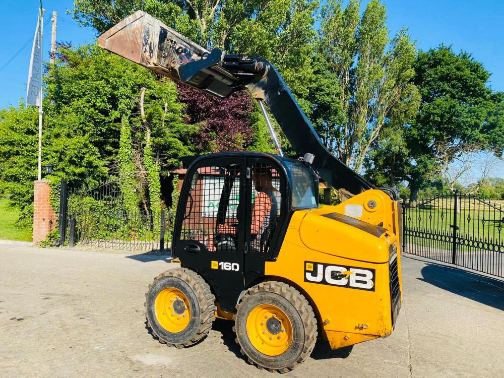 JCB 160 SKIDSTEER YEAR 2011 * ONLY 4860 HOURS * C/W BUCKET