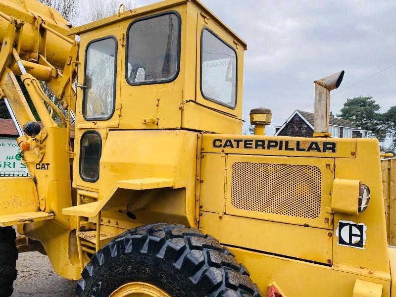 CATERPILLAR 910 4WD LOADING SHOVEL C/W BUCKET