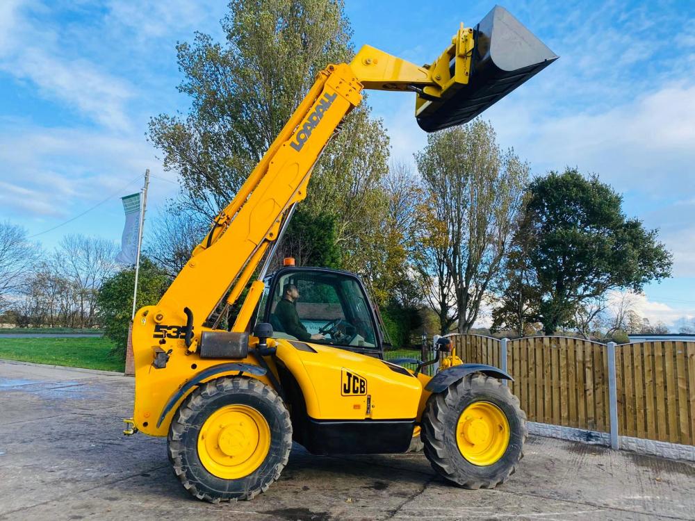 JCB 535-95 TELEHANDLER C/W 9.5 METER REACH