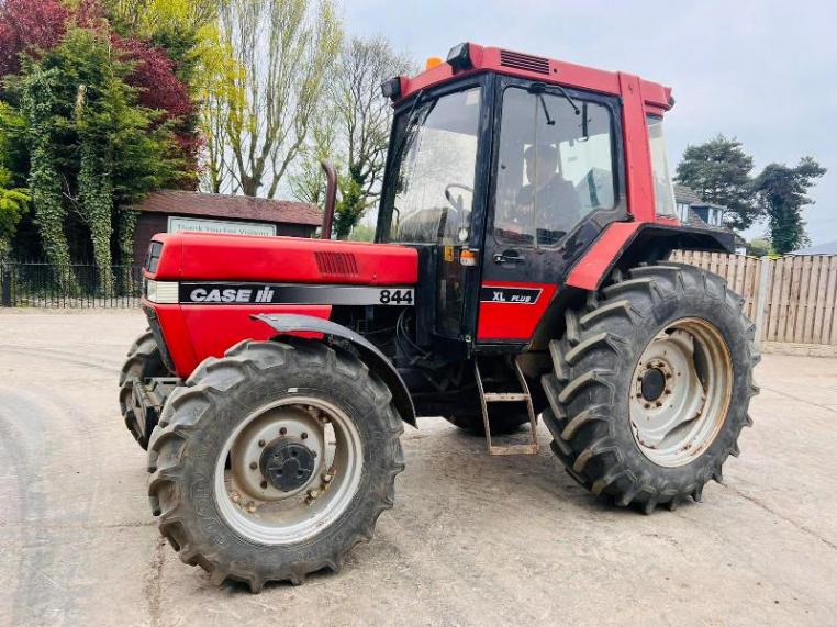 CASE 844XL PLUS 4WD TRACTOR C/W FULLY GLAZED CABIN *VIDEO*