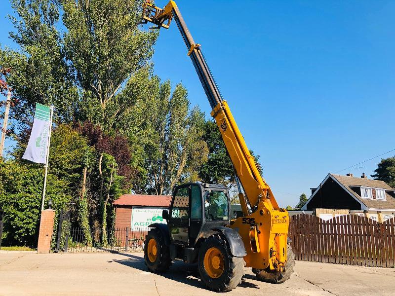 JCB 535-95 TELEHANDLER * AG-SPEC * C/W PICK UP HITCH & JOYSTICK CONTROL