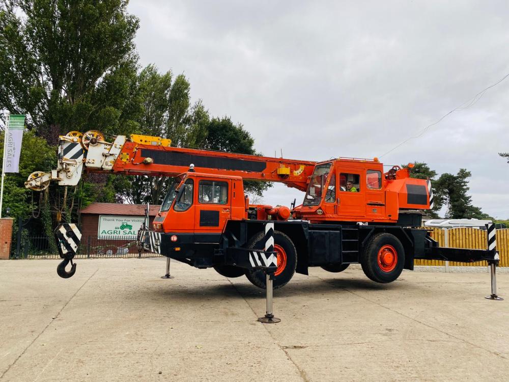 TADANO AR-250E ROUGH TERRIAN MOBILE CRANE C/W SWING AWAY JIB