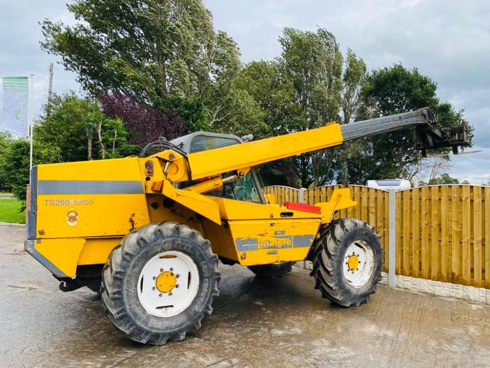 MATBRO TS260 TURBO TELEHANDLER C/W PICK UP HITCH