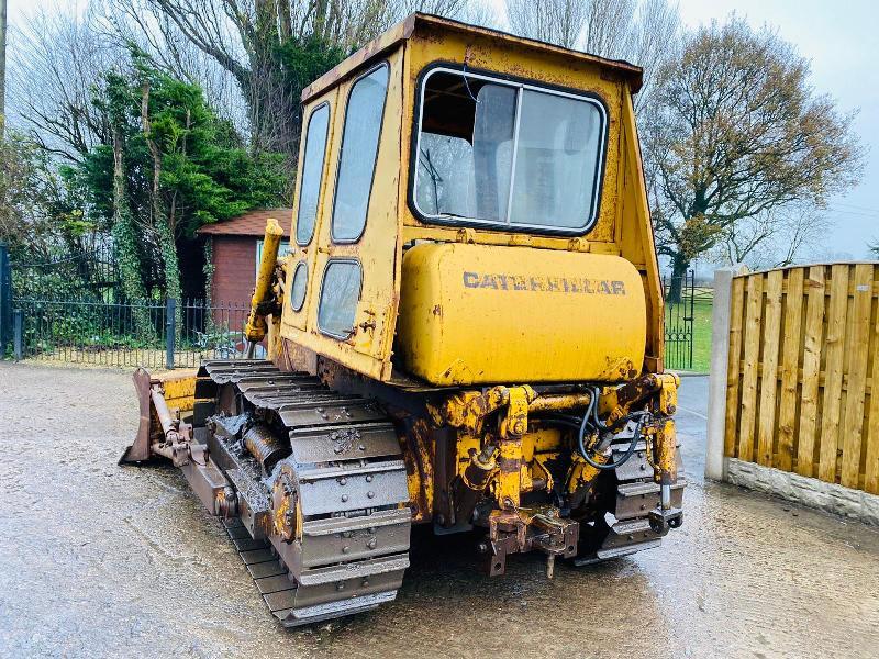 CATERPILLAR D4D DOZER C/W FRONT BLADE & REAR LINKAGE