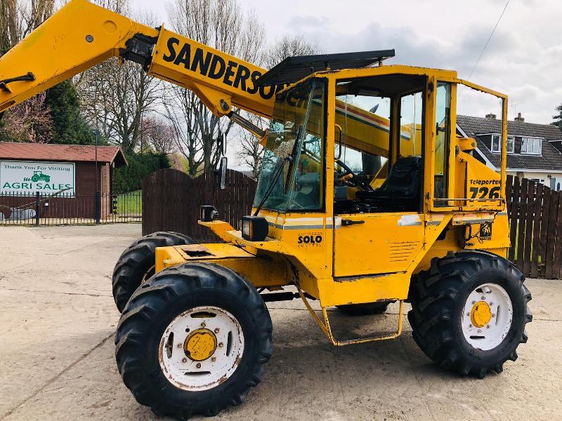 SANDERSON 726 SOLO CONTROL TELEHANDLER