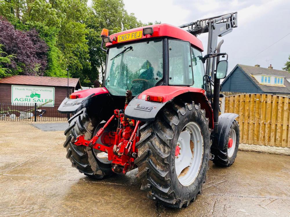 MCCORMICK CX105 4WD TRACTOR * YEAR 2007 * C/W TRIMA FRONT LOADER & EURO ...