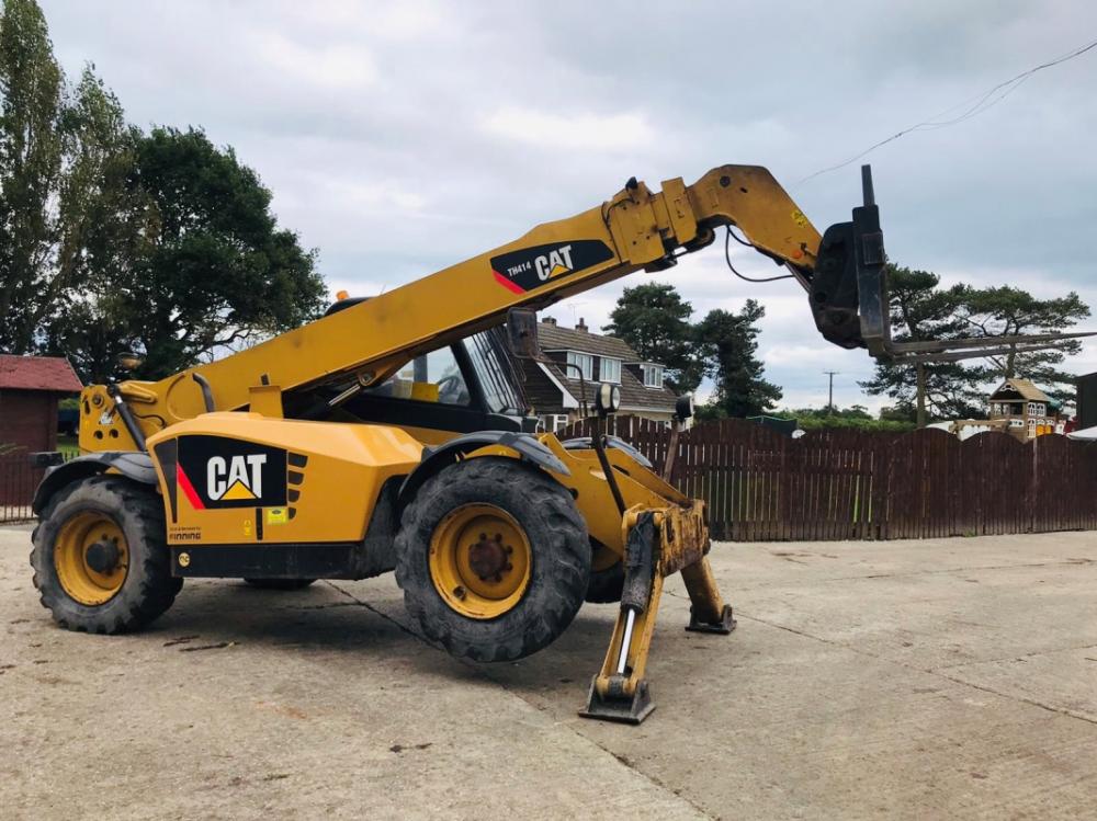 CATERPILLER TH414 TELEHANDLER * YEAR 2012 * ONLY 4433 HOURS * SEE VIDEO