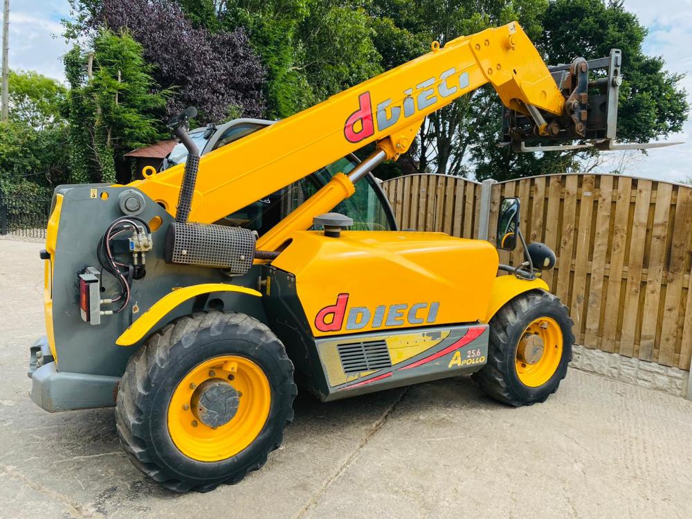 DIECI 26.6 APOLLO 4WD TELEHANDLER * YEAR 2007 , ONE OWNER FROM NEW ...