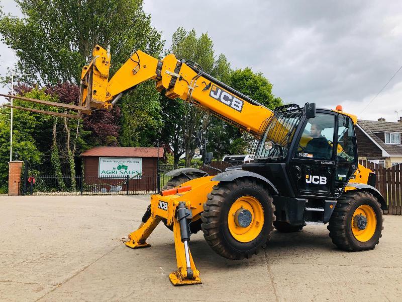 JCB 535-140 HI VIZ TURBO TELEHANDLER *YEAR 2015* ONE OWNER FROM NEW ...