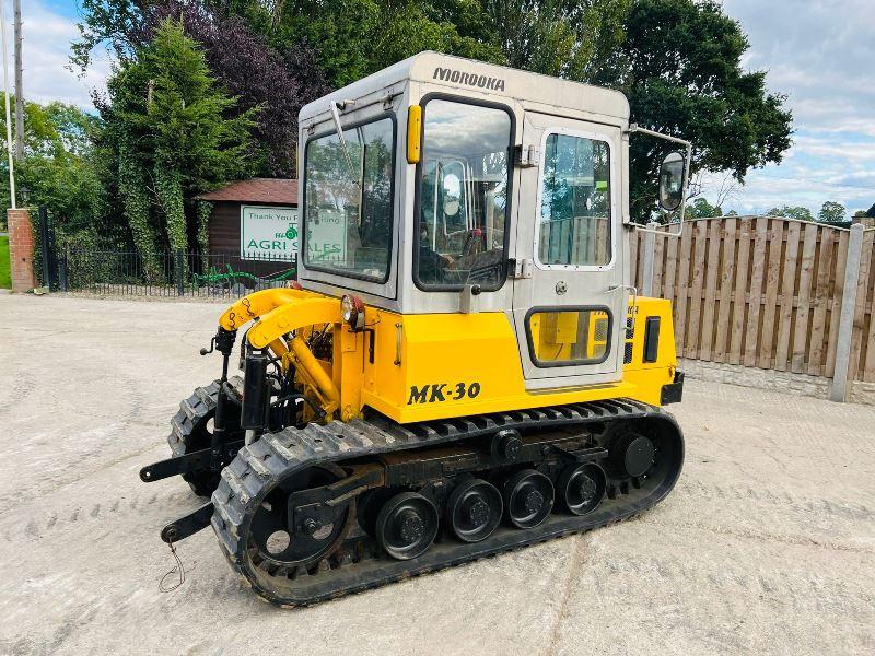 MOROOKA MK30 TRACKED TRACTOR * 940 HOURS * C/W RUBBER TRACKS * VIDEO