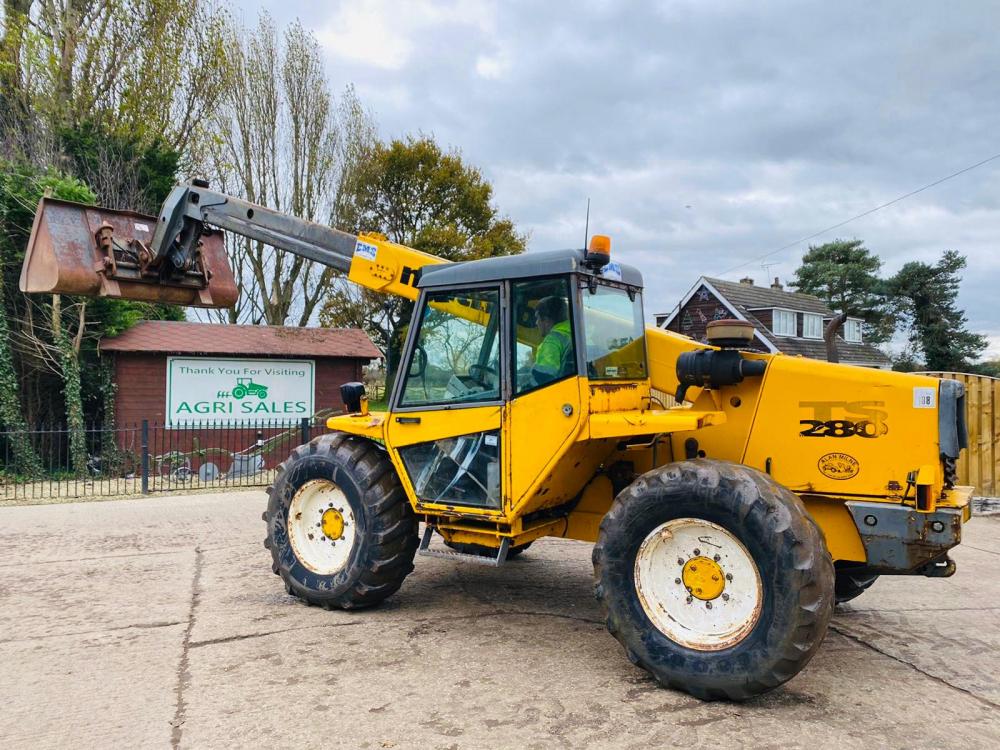 MATBRO TS280 TELEHANDLER C/W PUH , PIN & CONE HEAD STOCK , PALLET TINES ...