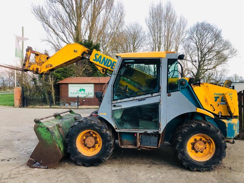 SANDERSON TL6 TELEHANDLER C/W BUCKET AND PALLET TINES