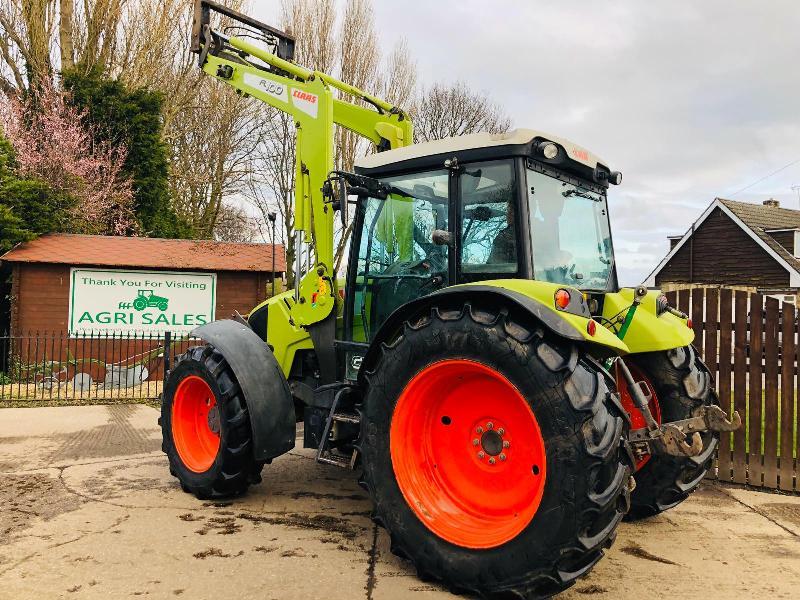 CLAAS 340 AXOS 4WD TRACTOR C/W CLAAS FL100 LOADER * YEAR 2010