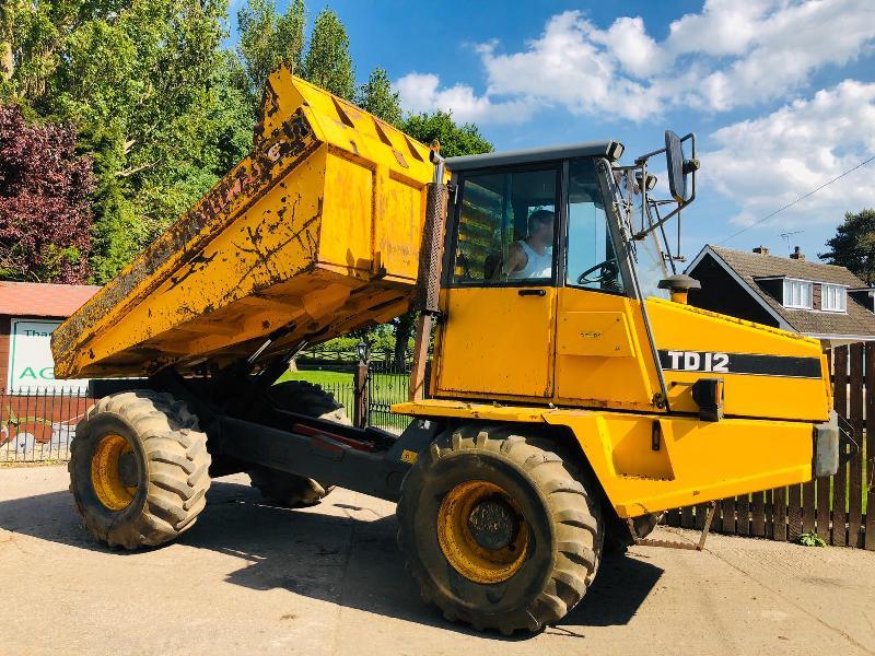 THWAITES 10 TON DUMPER C/W FULLY GLAZED CABIN