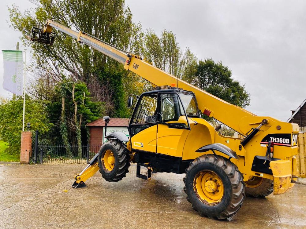 CATERPILLAR TH360B TURBO TELEHANDLER * YEAR 2005 * 13.5 METER REACH