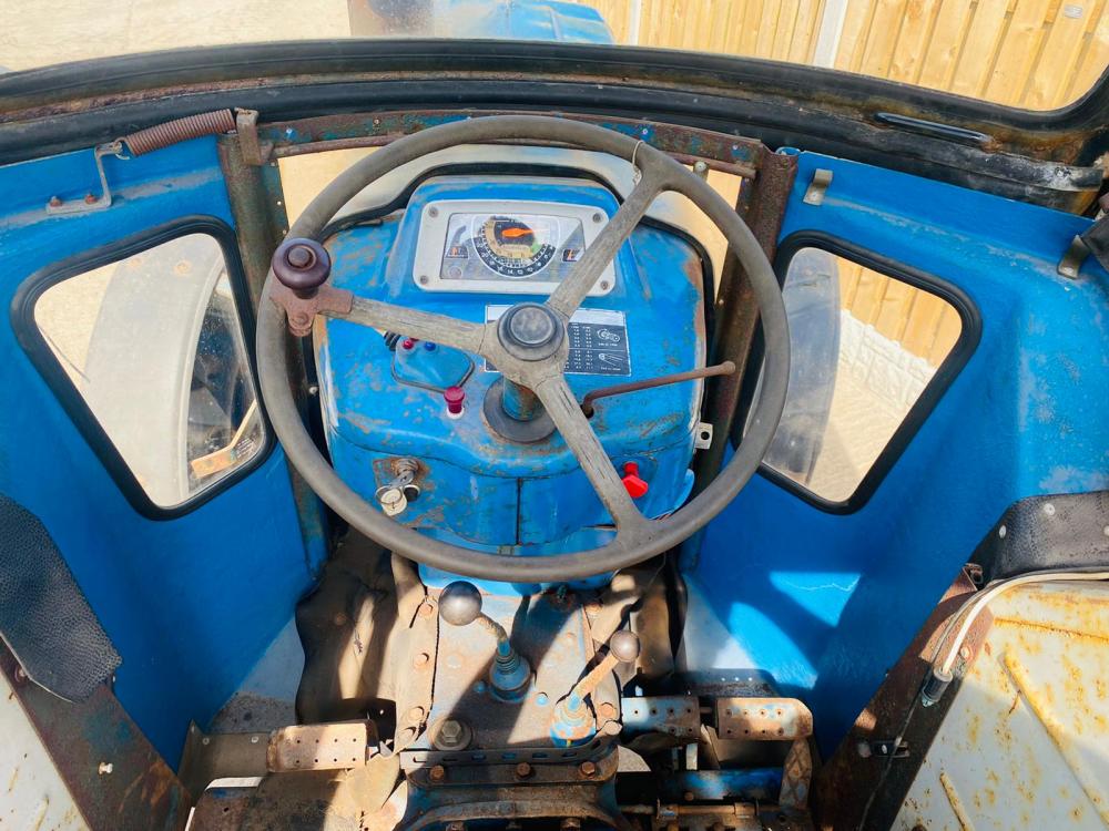 FORD 5000 ROADLESS 4WD TRACTOR C/W FRONT WEIGHTS