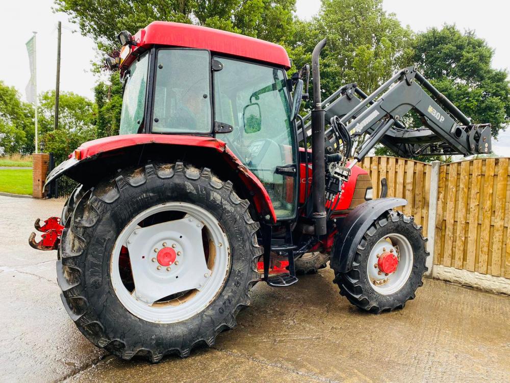 MCCORMICK CX105 4WD TRACTOR * YEAR 2007 * C/W TRIMA FRONT LOADER & EURO ...
