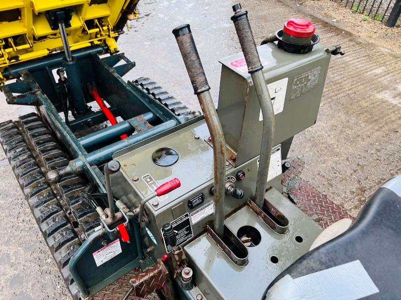 YANMAR C10R TRACKED DUMPER *849 HOURS* C/W 3 WAY TIP & ROLE BAR *VIDEO*