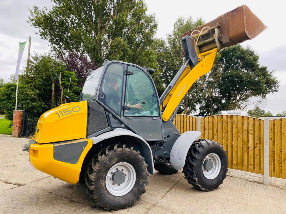 KRAMER 1150 LOADING SHOVEL * YEAR 2008 * C/W JOYSTICK CONTROL