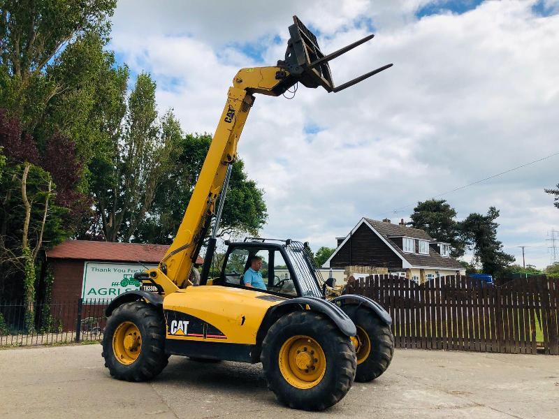 CATERPILLAR TH330B TELEHANDLER C/W PUH & PALLET TINES