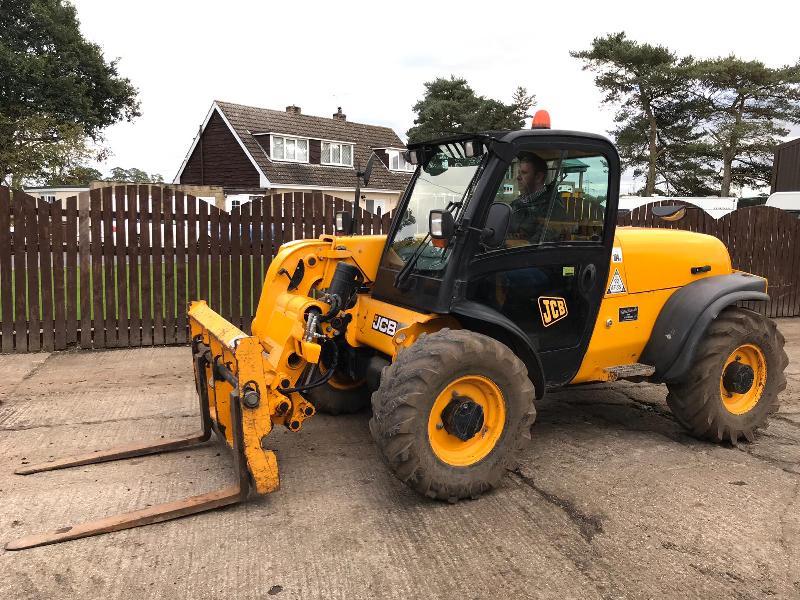 JCB 527-55 4WS TELEHANDLER ( YEAR 2012 ) * ONLY 4241 HOURS * ( PLEASE ...