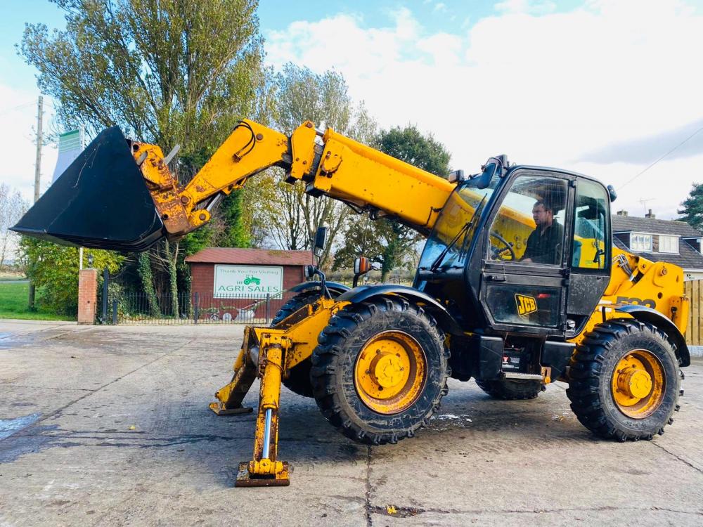 JCB 532-120 TELEHANDLER * 12 METER REACH * C/W UNUSED STICKLANDS BUCKET