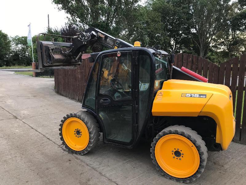 JCB 515-40 TELEHANDLER ( YEAR 2011 ) * ONLY 1815 HOURS * ( PLEASE SEE ...