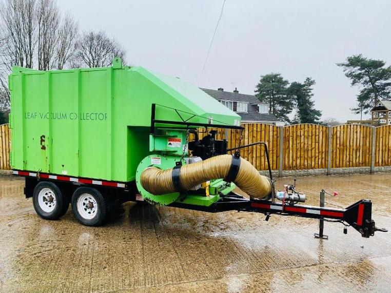 X-VAC TOWABLE LEAF & DEBREE VACUUM * YEAR 2010