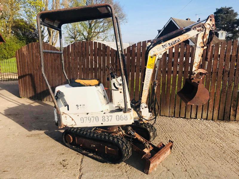 BOBCAT 316 MINI DIGGER C/W EXPANDING TRACKS * YEAR 2003