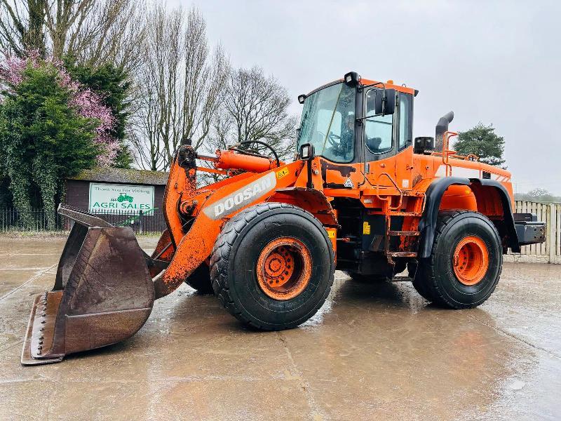 DOOSAN DL300 4WD LOADING SHOVEL *YEAR 2011* C/W REVERSE CAMERA *VIDEO*