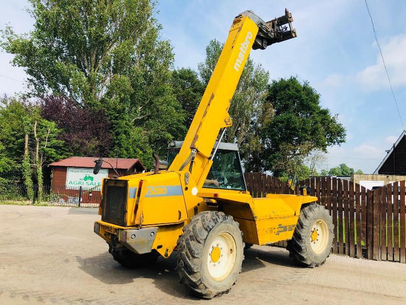 MATBRO TS280 TELEHANDLER C/W JOYSTICK CONTROL & PICK UP HITCH
